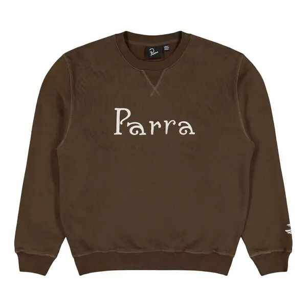 PARRA Weird Trad Logo Crew Neck Sweatshirt