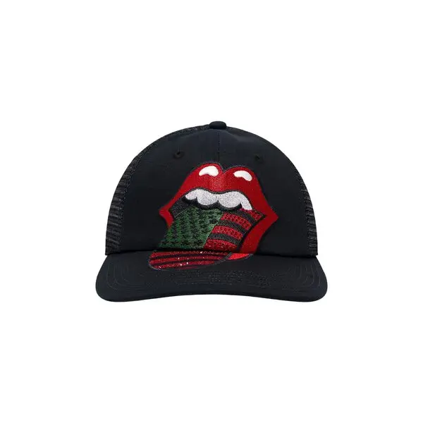 DENIM TEARS Rolling Stones Cap - Black