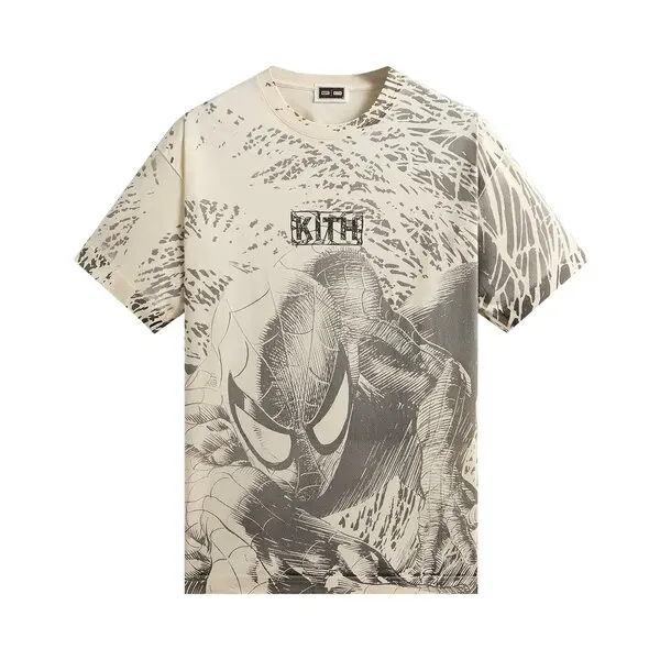 Kith X Marvel Spiderman Printed Tee