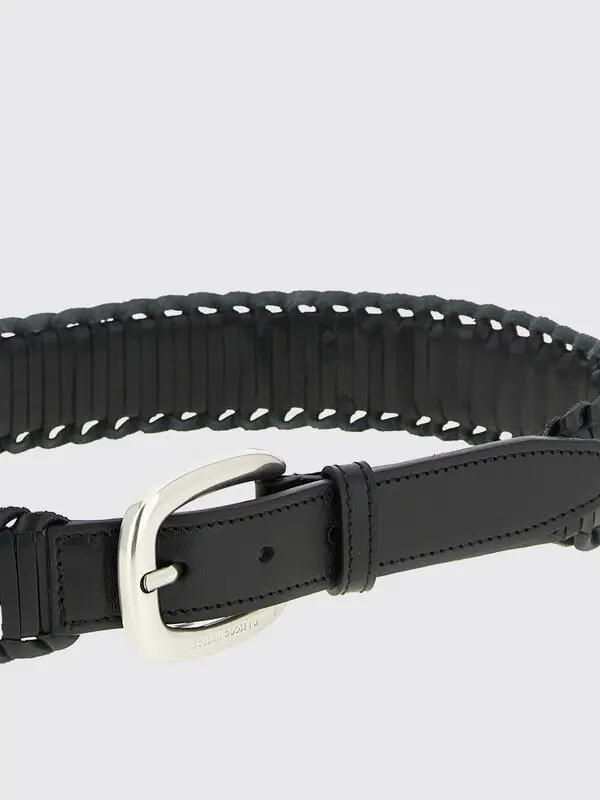 GOLDEN GOOSE Braided Leather Belt