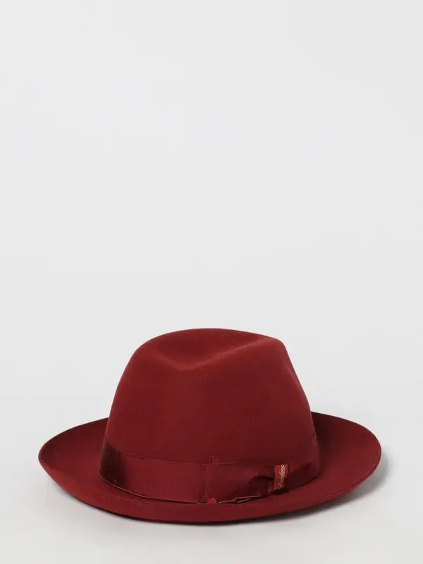 Borsalino Hat - Burgundy