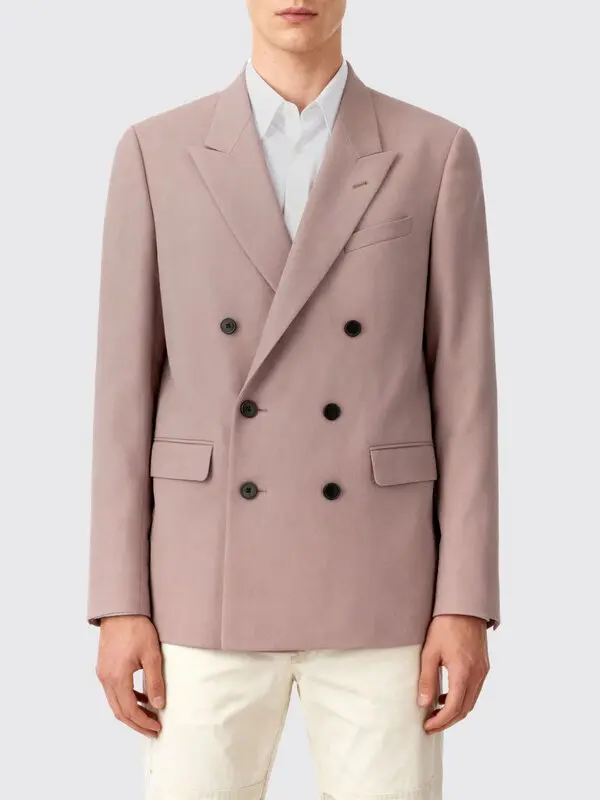 Dries Van Noten Double Breasted Blazer - Violet
