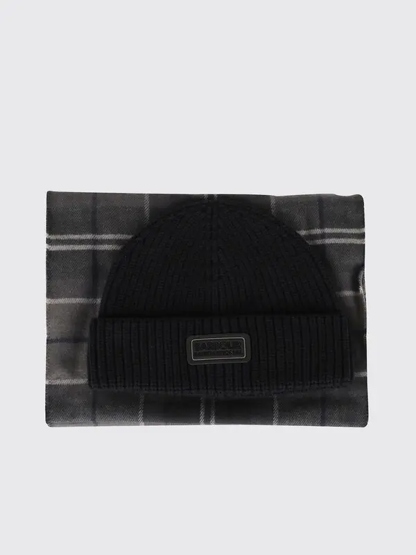 Barbour Ribbed Beanie - Black