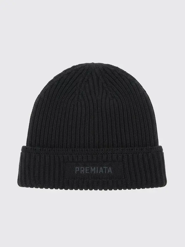 Premiata Ribbed Hat - Black
