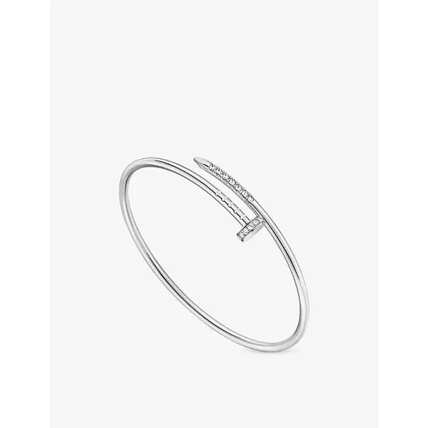 CARTIER Juste Un Clou Diamond Bracelet - White Gold