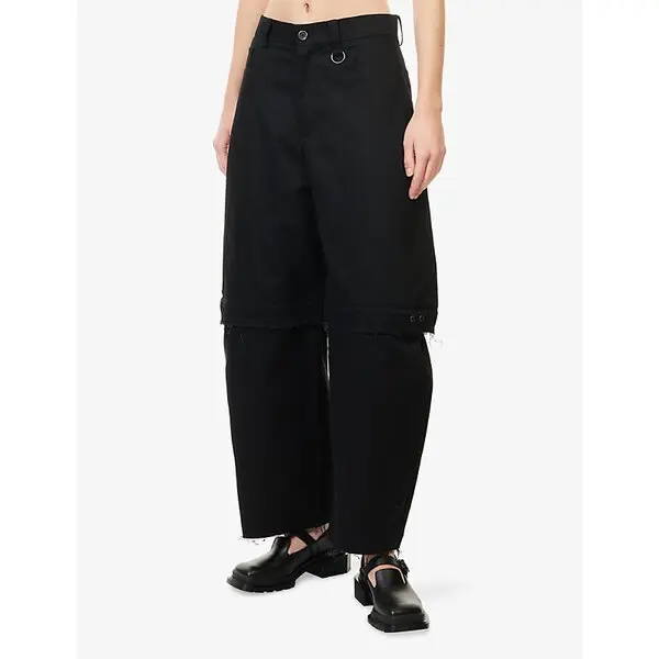 TEAM WANG DESIGN Reversible Cotton Trousers