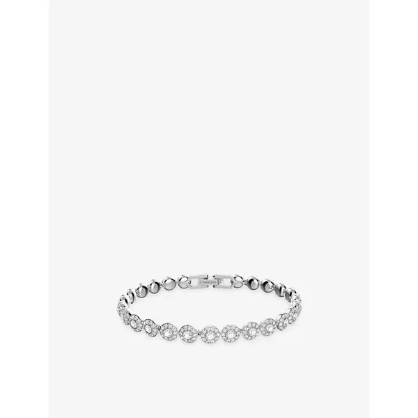 SWAROVSKI Una Rhodium-plated Bracelet - Silver