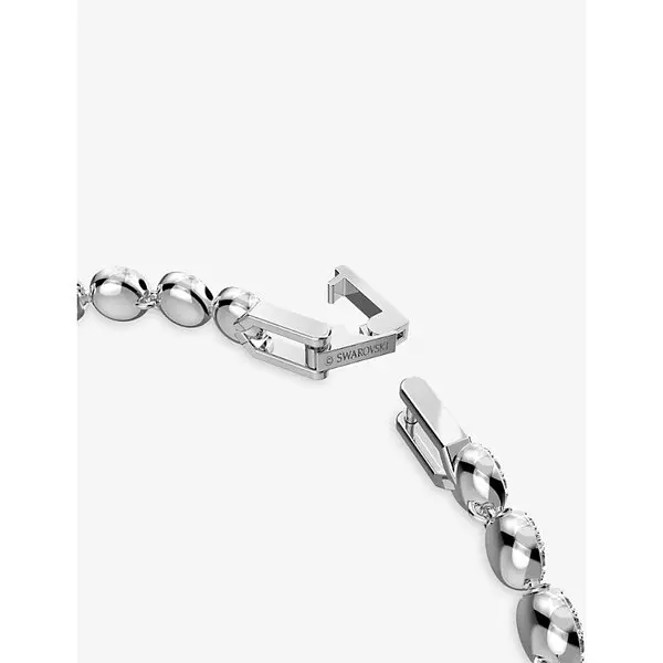 SWAROVSKI Una Rhodium-plated Bracelet - Silver
