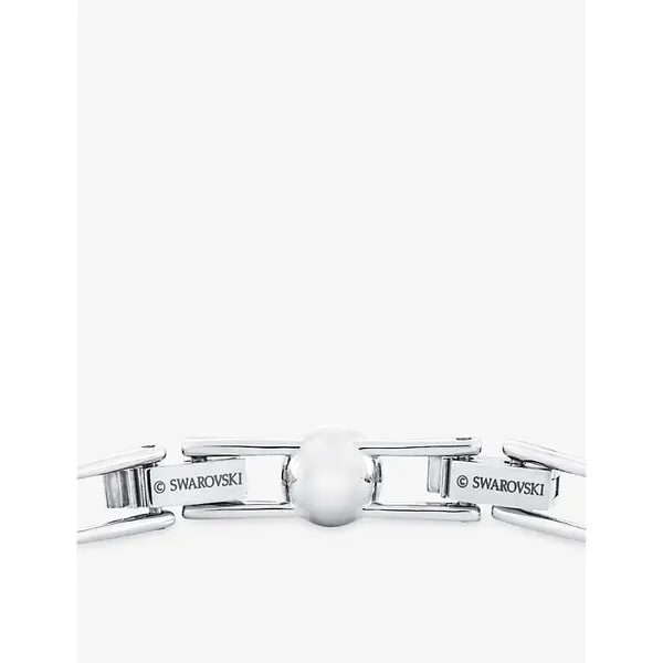 SWAROVSKI Una Rhodium-plated Bracelet - Silver