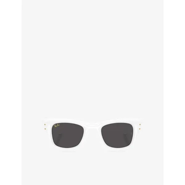 Ray-ban Wayfarer Square-frame Sunglasses - White