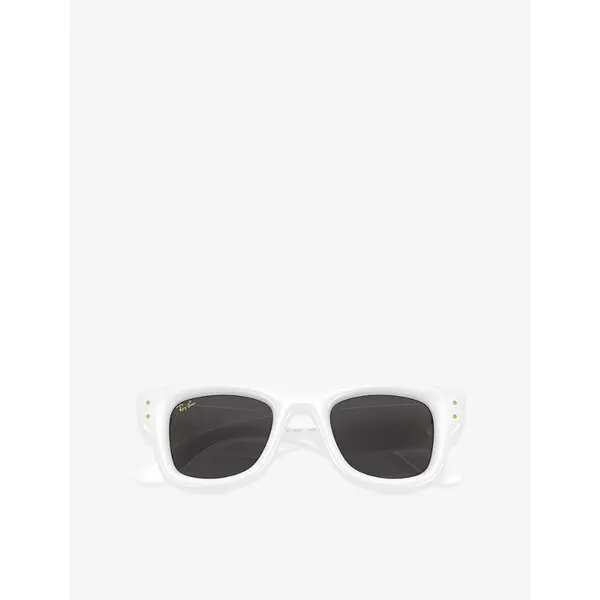 Ray-ban Wayfarer Square-frame Sunglasses - White