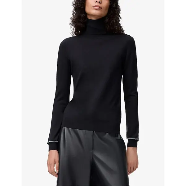 Loewe Branded Wool Turtleneck Jumper
