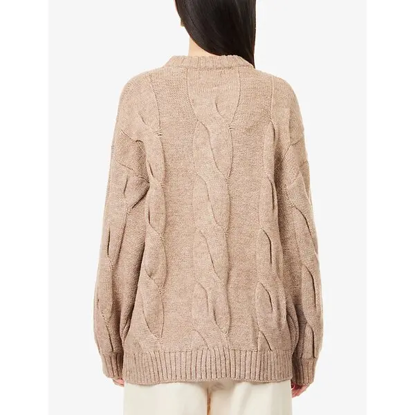 PRETTY LAVISH Atlantic Cable Knitted Jumper