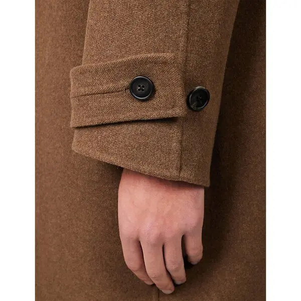 THE ROW Kenet Classic-collar Cashmere-wool Blend Coat