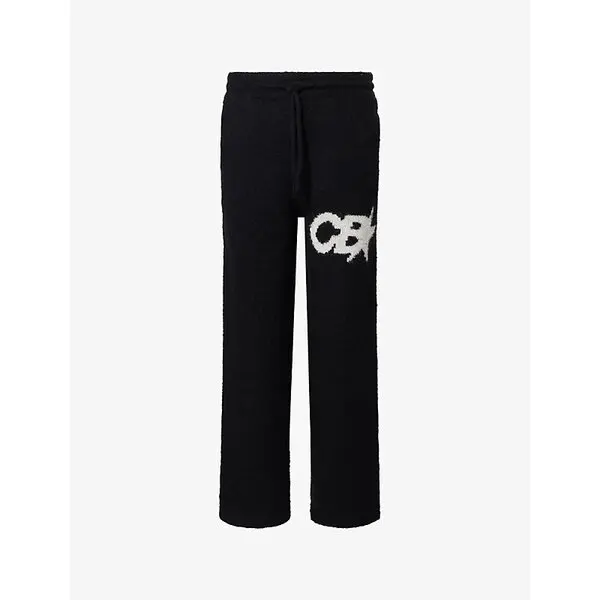 COLE BUXTON Star Logo Wool-blend Knitted Jogger