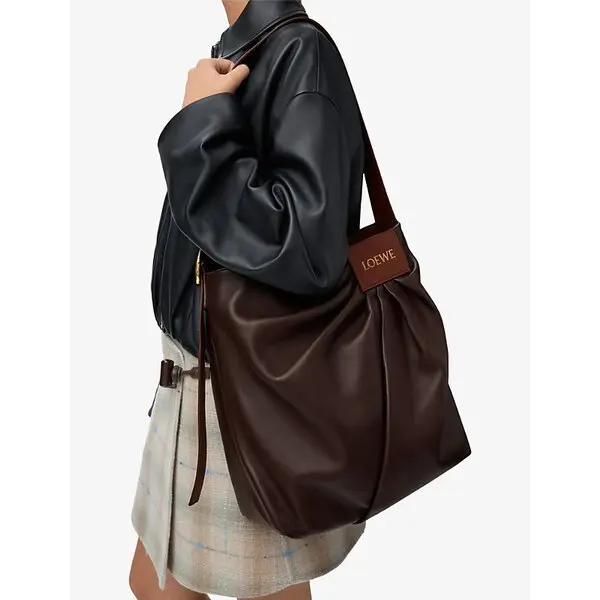 Loewe Draped Leather Tote