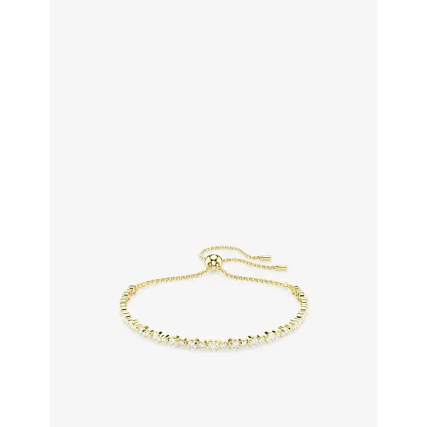 SWAROVSKI Matrix 18ct Yellow-plated And Zirconia Bracelet - Gold