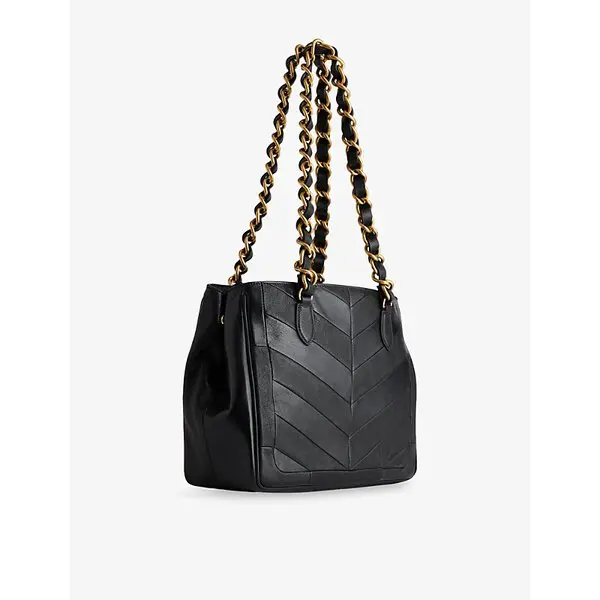 Valentino Garavani Laseine Leather Tote Bag