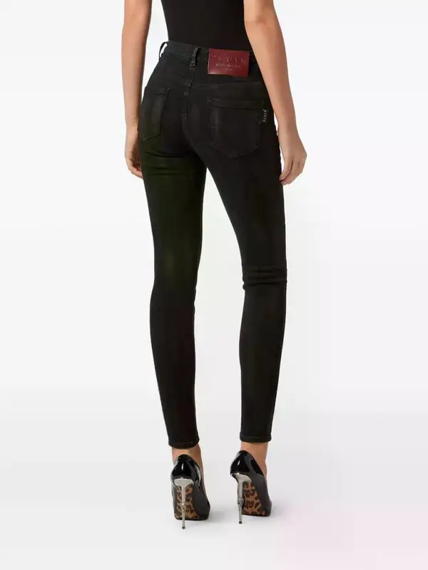 Philipp Plein Stretch-cotton Jeans