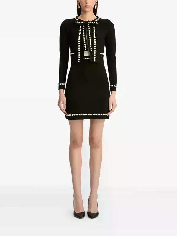 Oscar De La Renta Bubble-trim Cardigan
