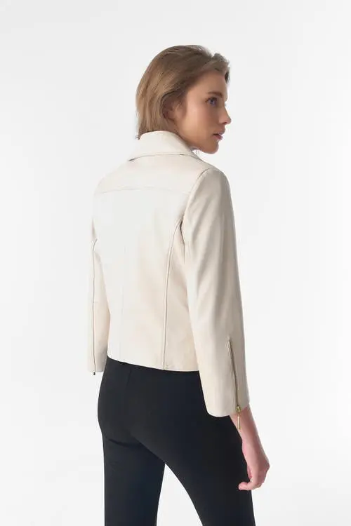 FURNIQ UK Cordelia Leather Jacket