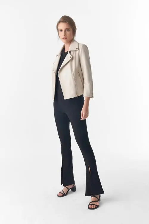 FURNIQ UK Cordelia Leather Jacket