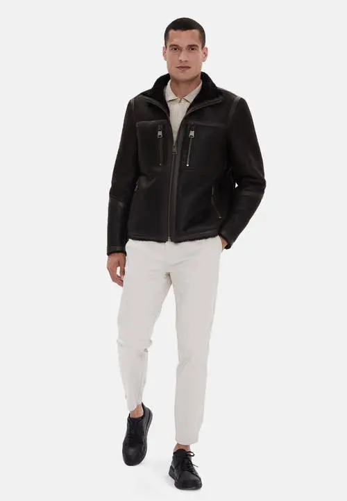FURNIQ UK Fabian Sheepskin Coat
