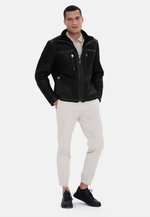 FURNIQ UK Fabian Sheepskin Coat