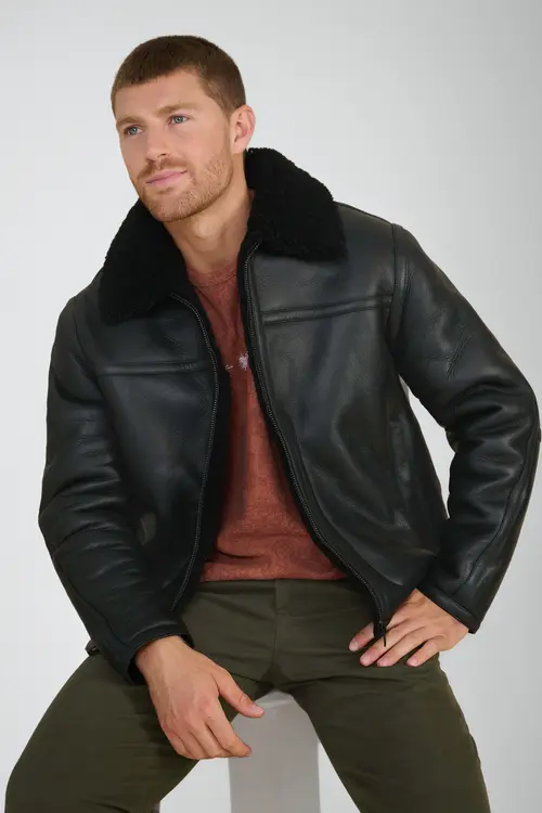 FURNIQ UK Christopher Shearling Jacket