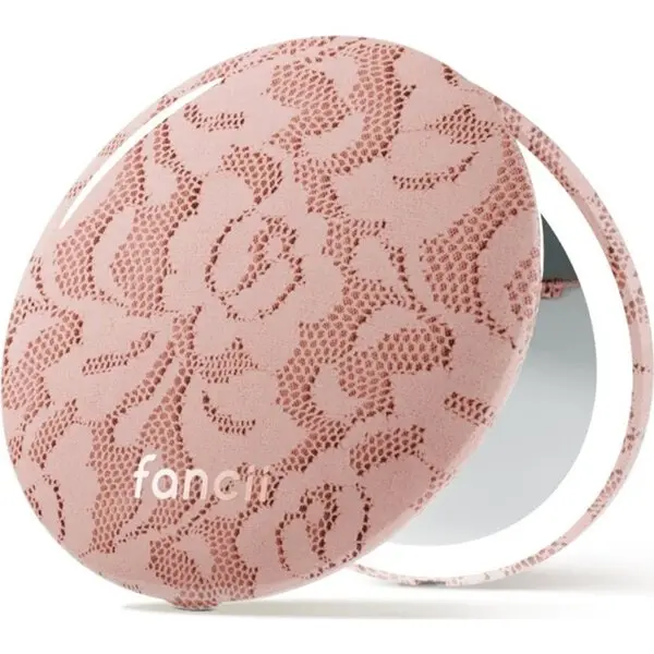 FANCII Mini Taylor Led Compact Mirror - Mocha Lace