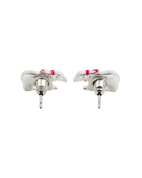 FABLE ENGLAND Cosy Polar Bear Stud Earrings
