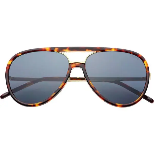 FREYRS EYEWEAR Aviator Sunglasses - Tortoise/solid Gray