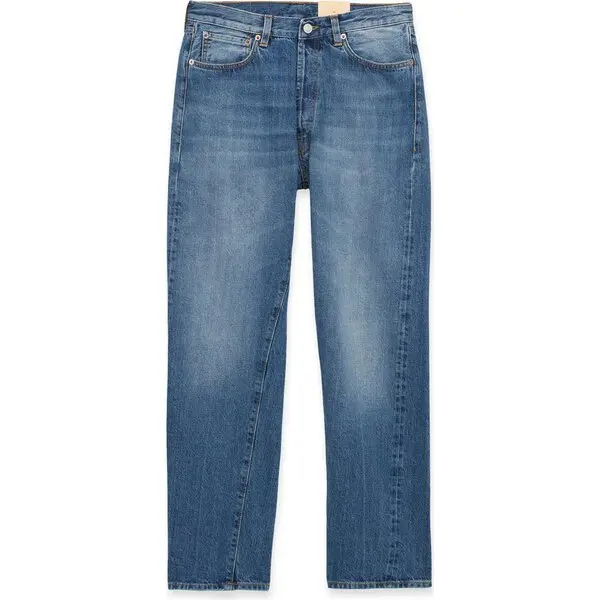 FORTELA 912 Johnd Japan Selvedge 5-pocket Regular Fit Stone Wash Denim - Blue