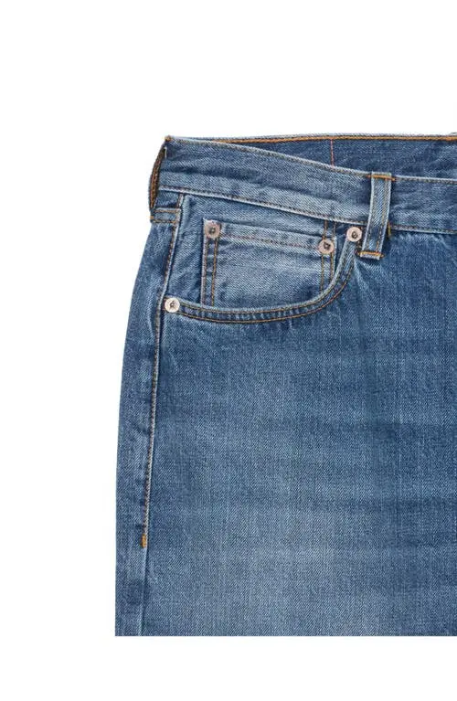 FORTELA 912 Johnd Japan Selvedge 5-pocket Regular Fit Stone Wash Denim - Blue