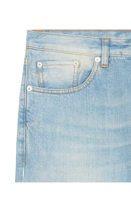 FORTELA 966 John Stone Wash Denim Trousers - D250