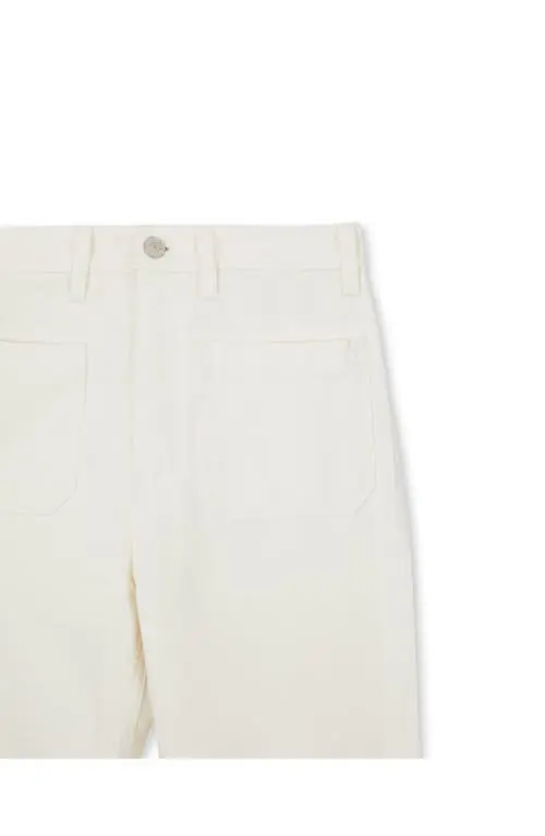 FORTELA Janej Bootcut Bull Cotton Trousers