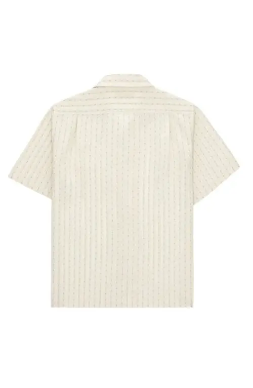 FORTELA Prequel Short Sleeve Cotton Shirt - Blue