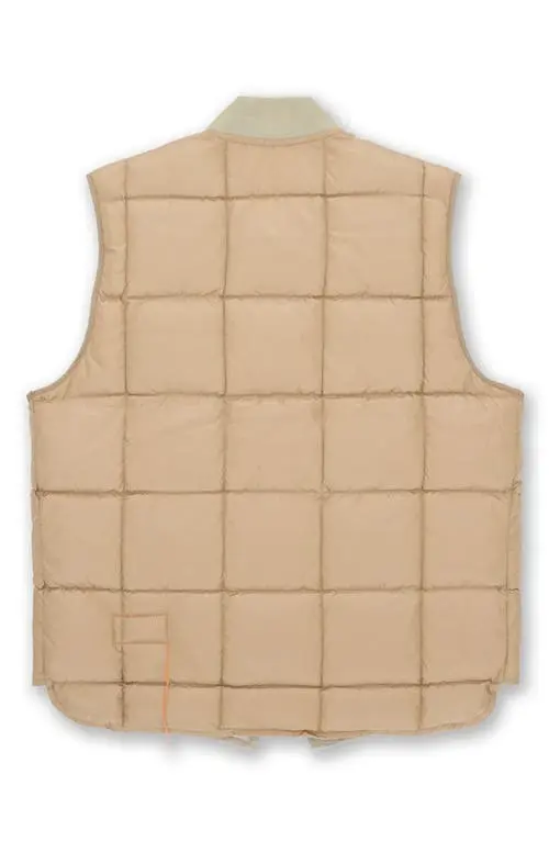 FORTELA Nylon Padded Gilet - Camel