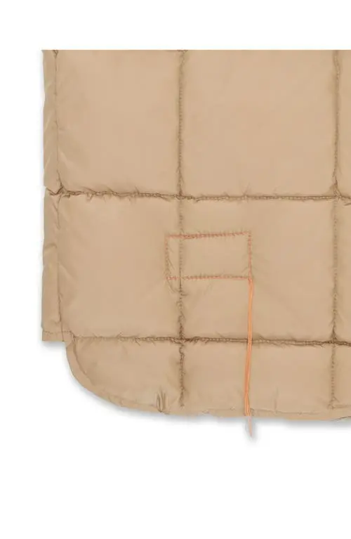 FORTELA Nylon Padded Gilet - Camel