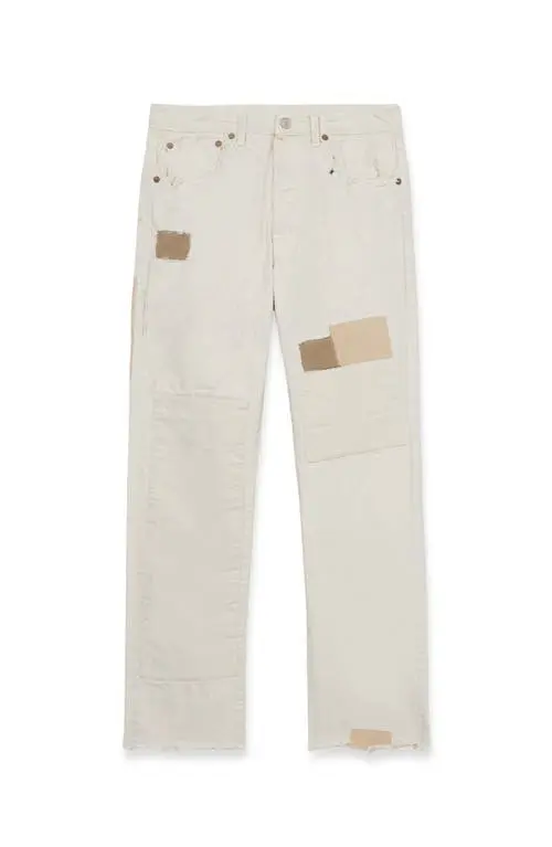 FORTELA 965 John Japan Selvedge 5-pocket Regular Fit Denim - Beige