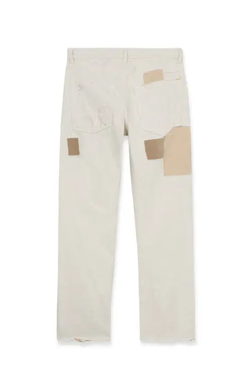 FORTELA 965 John Japan Selvedge 5-pocket Regular Fit Denim - Beige