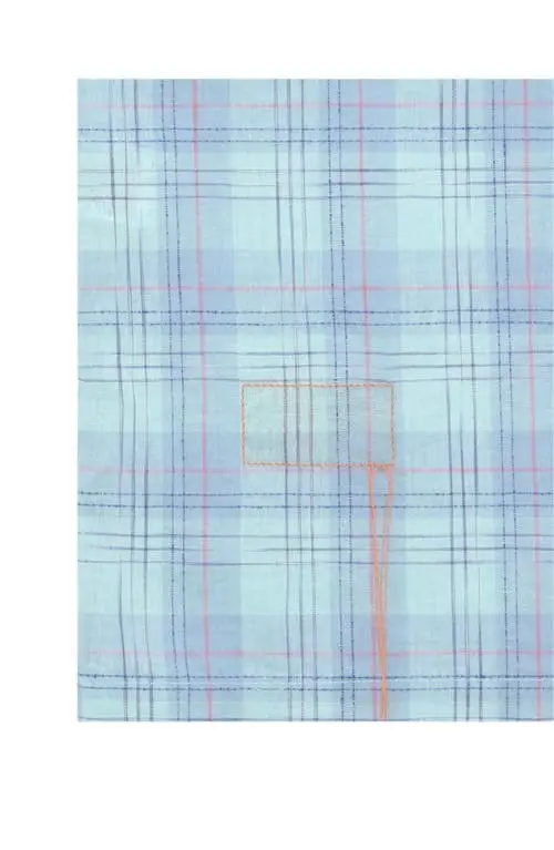 FORTELA Strike Bowling Cotton Check Shirt - Sky