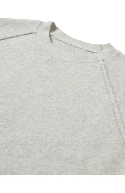 FORTELA Harvard Wool Raglan Sleeve Crewneck Knit - Melange