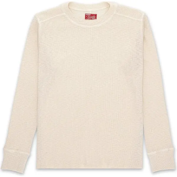 FORTELA Geremia Waffle Knit Jersey - Off White