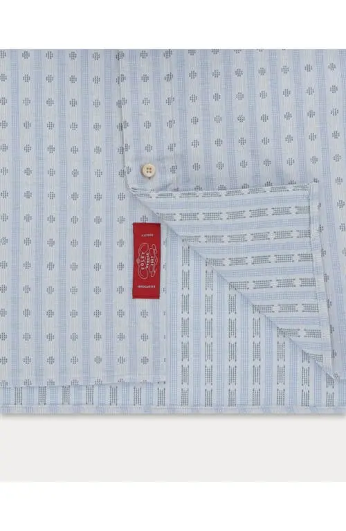 FORTELA Prequel Cotton Short Sleeve Shirt - Blue