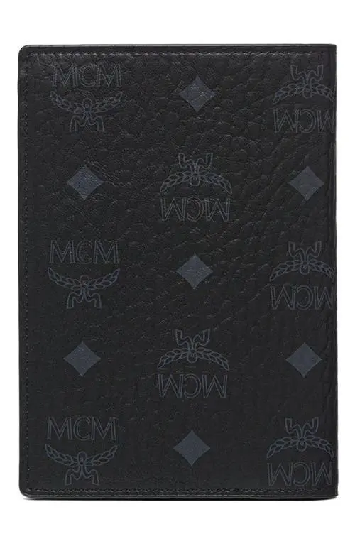 Mcm Ottomar Passport Holder In Visetos