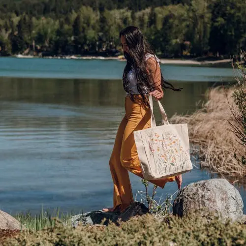 THE TOTE PROJECT Printed Tote - Natural
