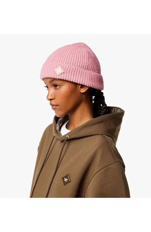 Mcm Essential Wool Beanie - Pink