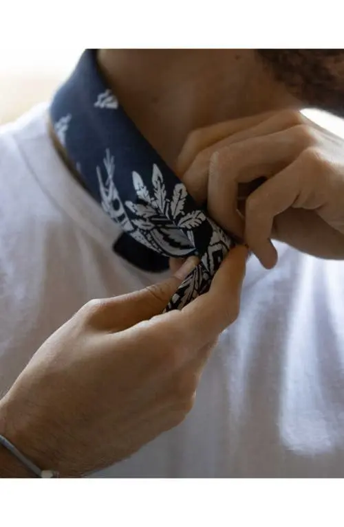 FORTELA Cotton "apach" Bandana - Red