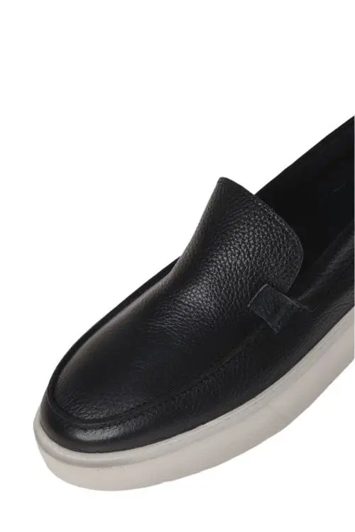 FURNIQ UK Genuine Leather Loafers